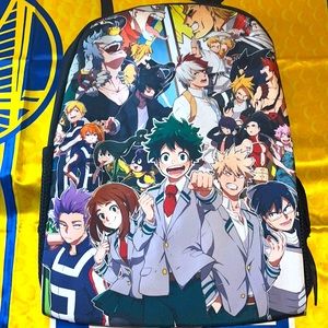 Accessories | Boku No Hero Academia Backpack School Bag | Poshmark
